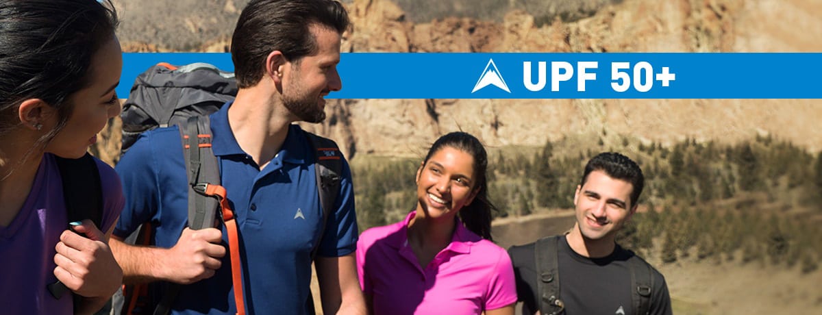 UPF Sun Protection with Arctic Cool Certified UPF 50+