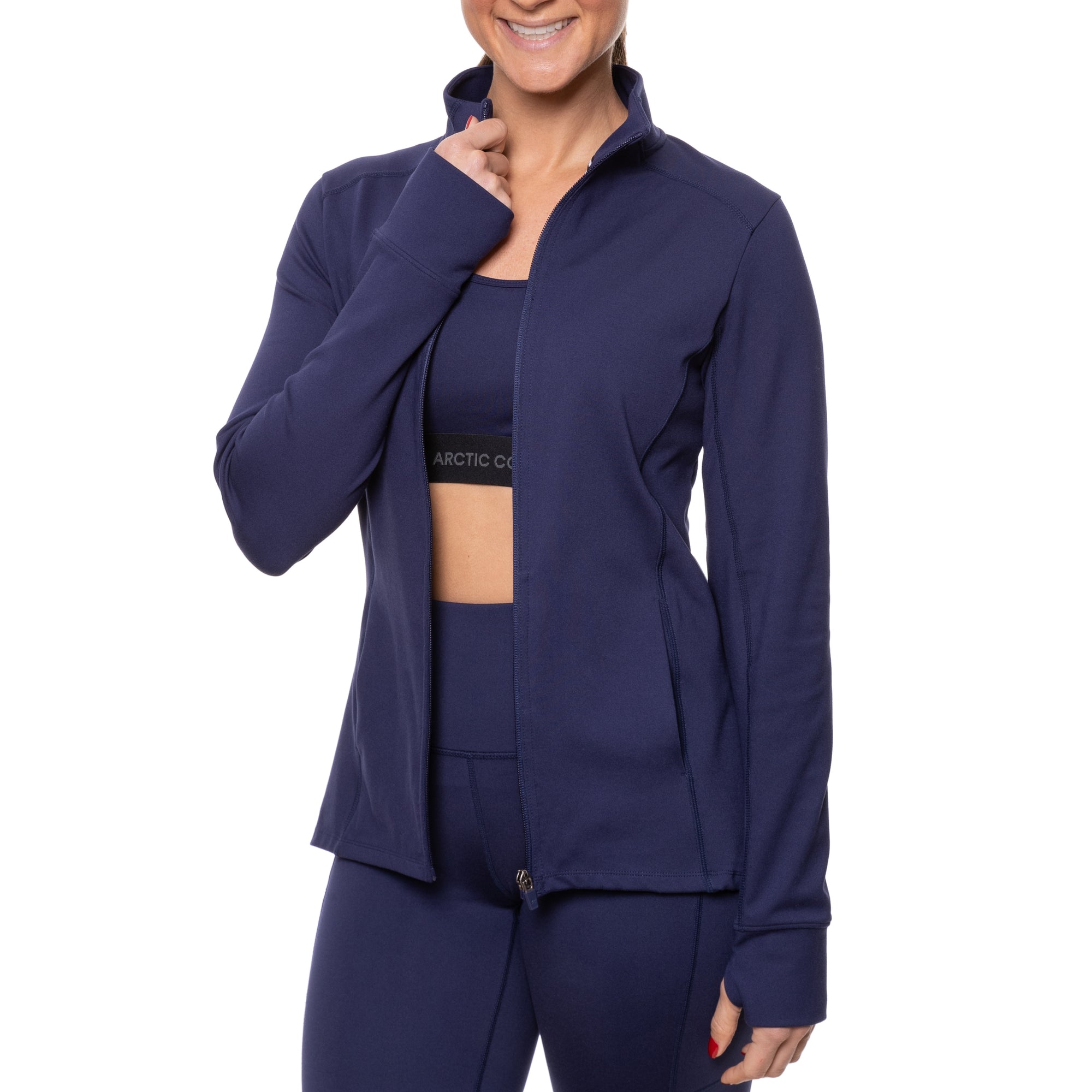 Women's Cooling Full Zip - Arctic Cool